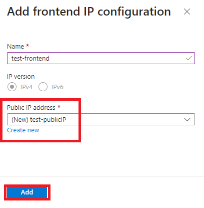 How to create a load balancer in Microsoft Azure portal
